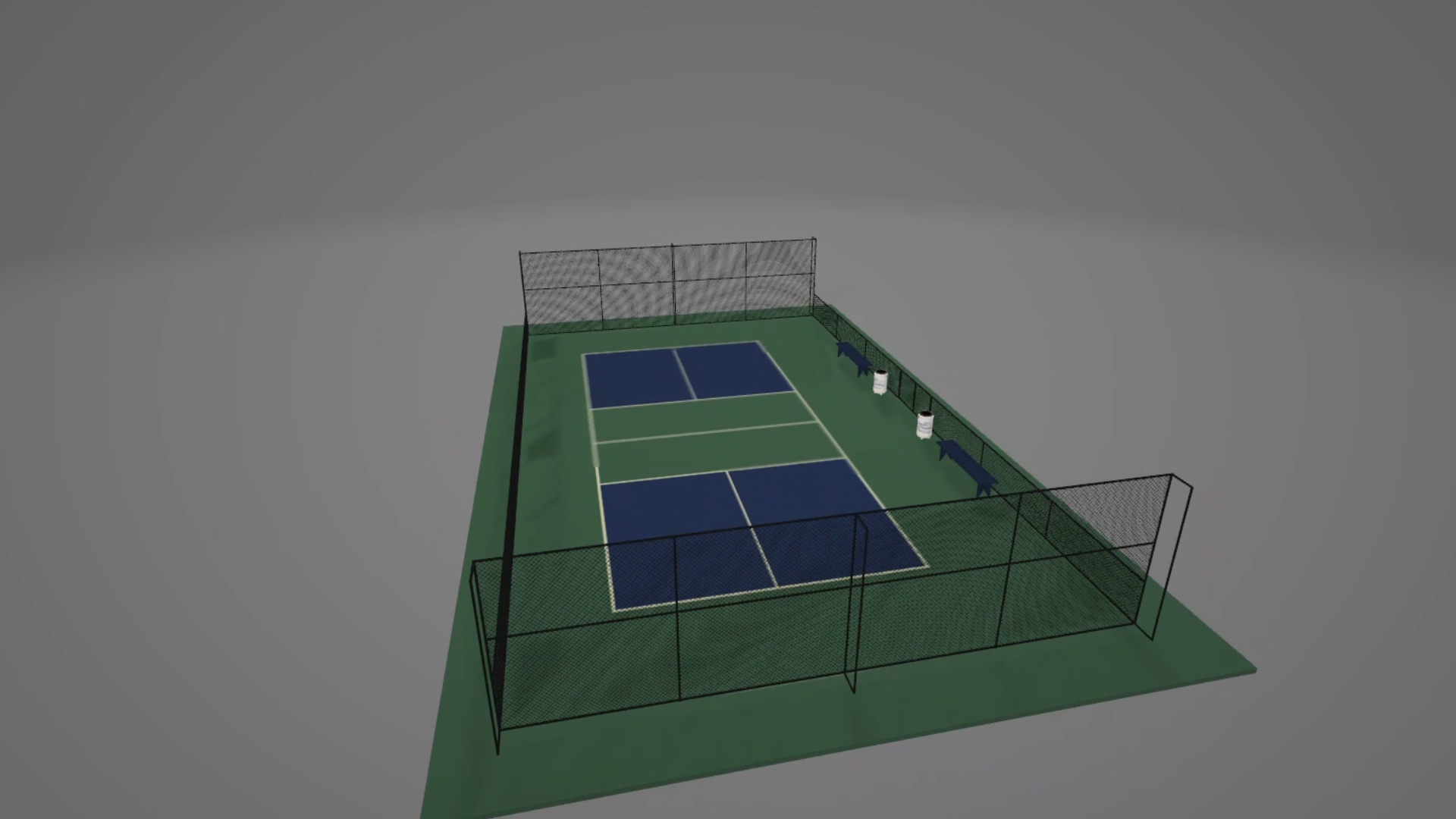 3D Pickleball Kit - TurboSquid 2284451