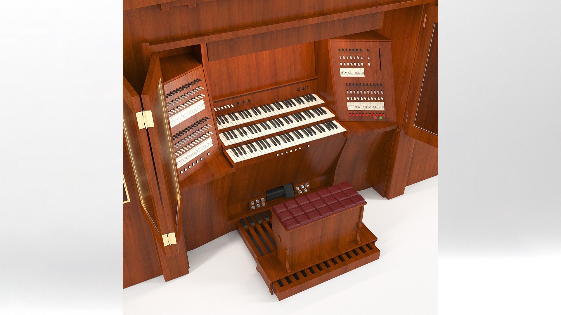 3ds Max Pipe Organ