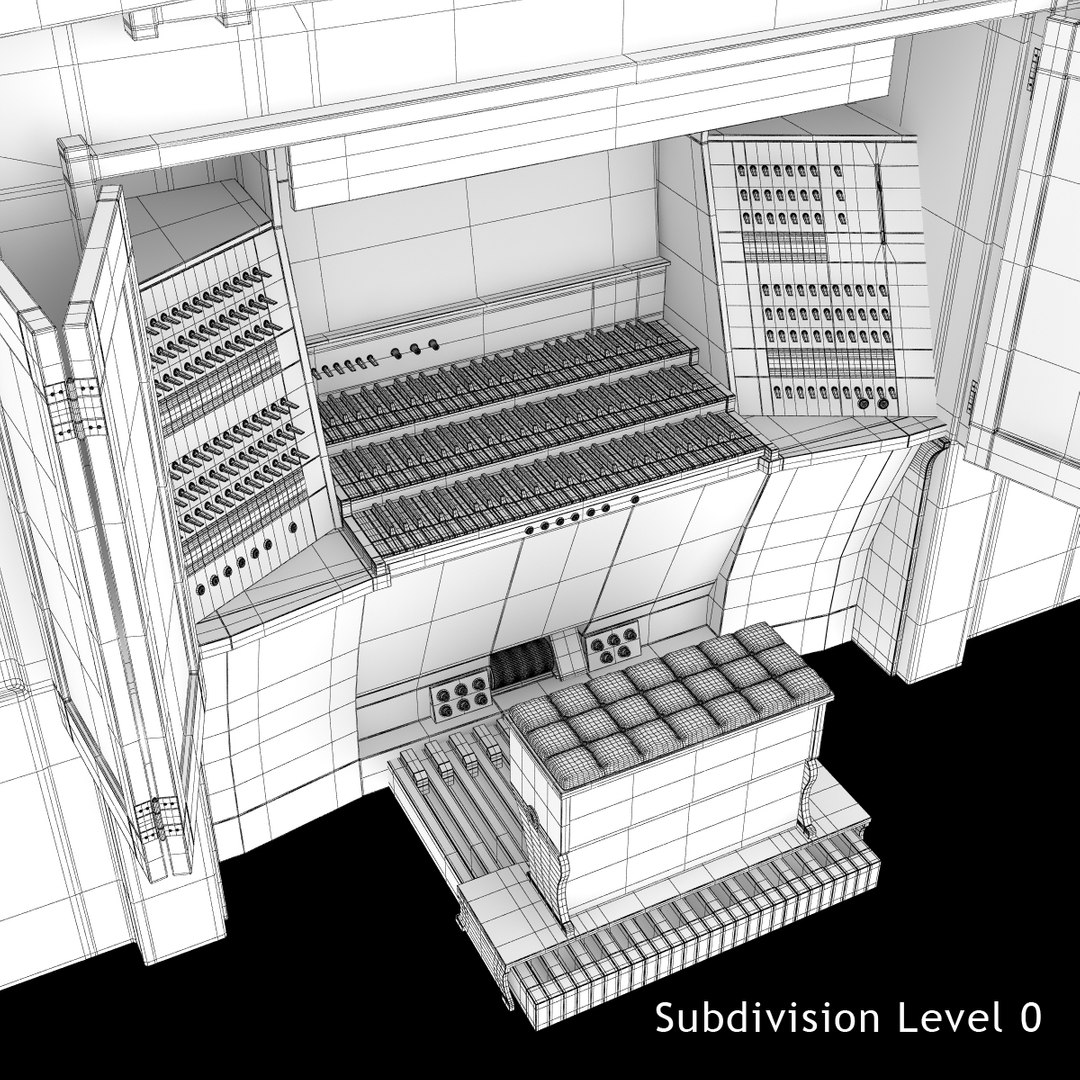 3ds Max Pipe Organ