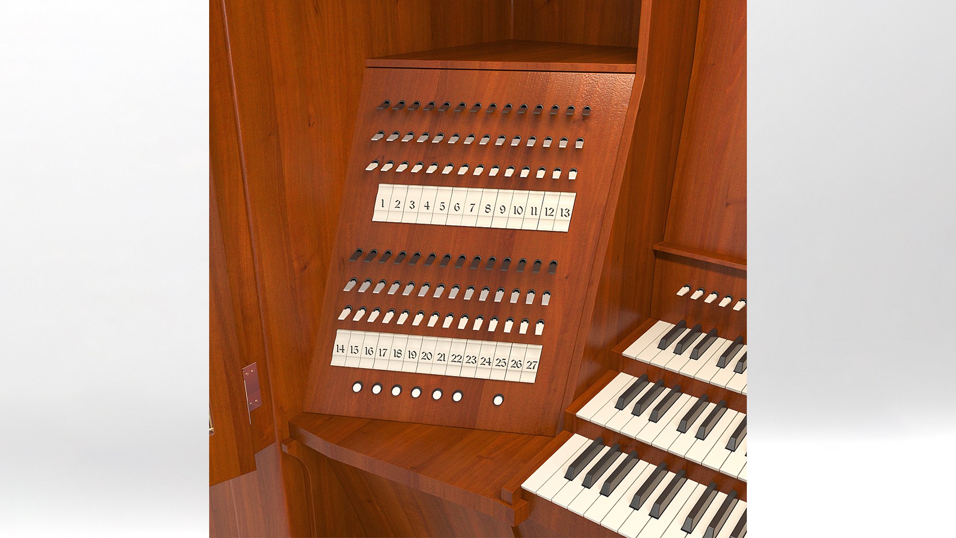 3ds Max Pipe Organ