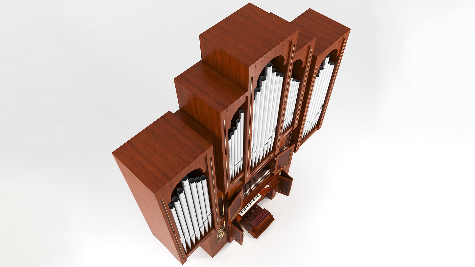 3ds Max Pipe Organ