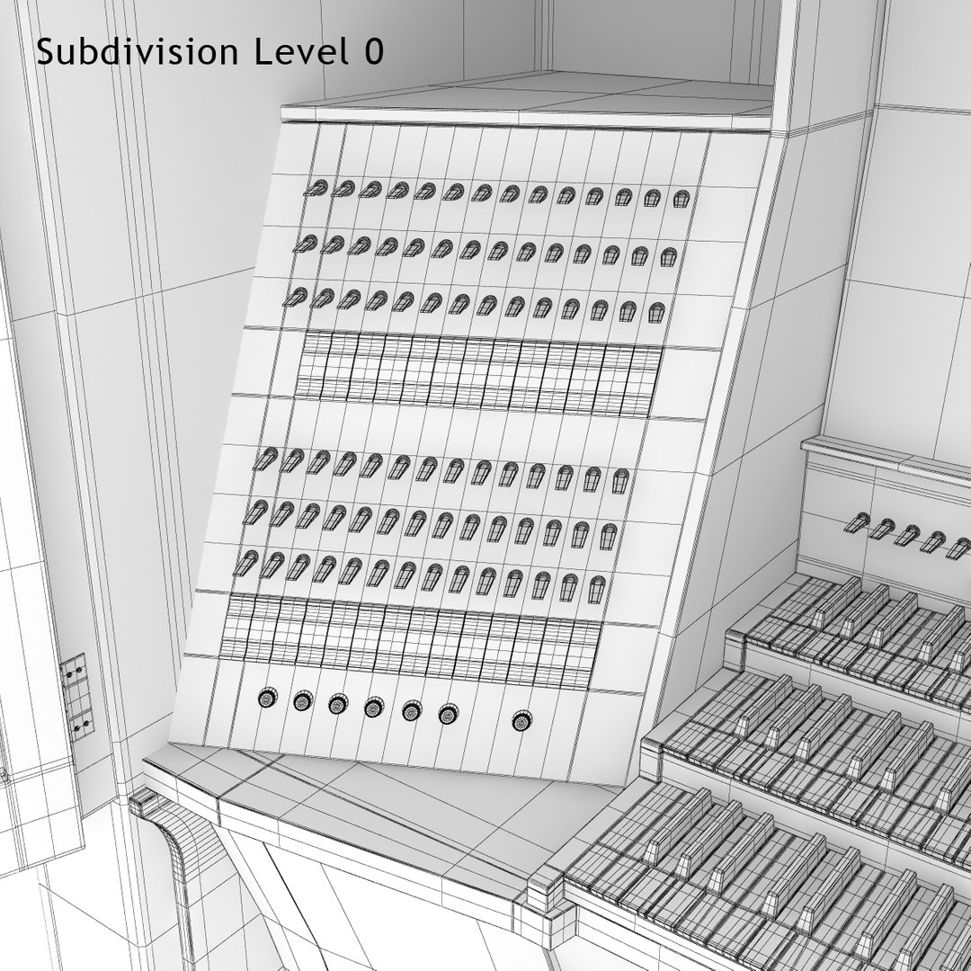 3ds Max Pipe Organ