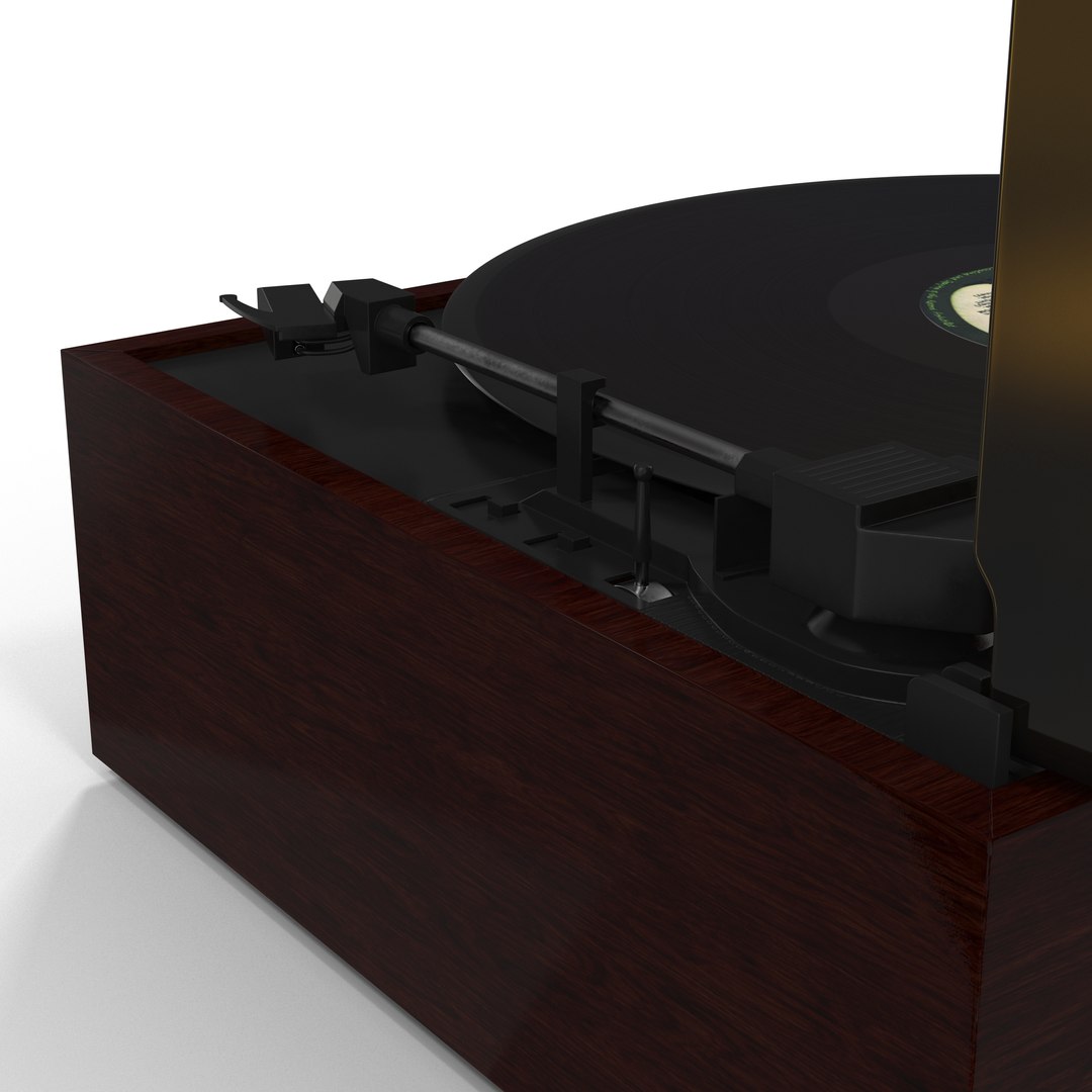 Vinyl Player 3D - TurboSquid 1320041