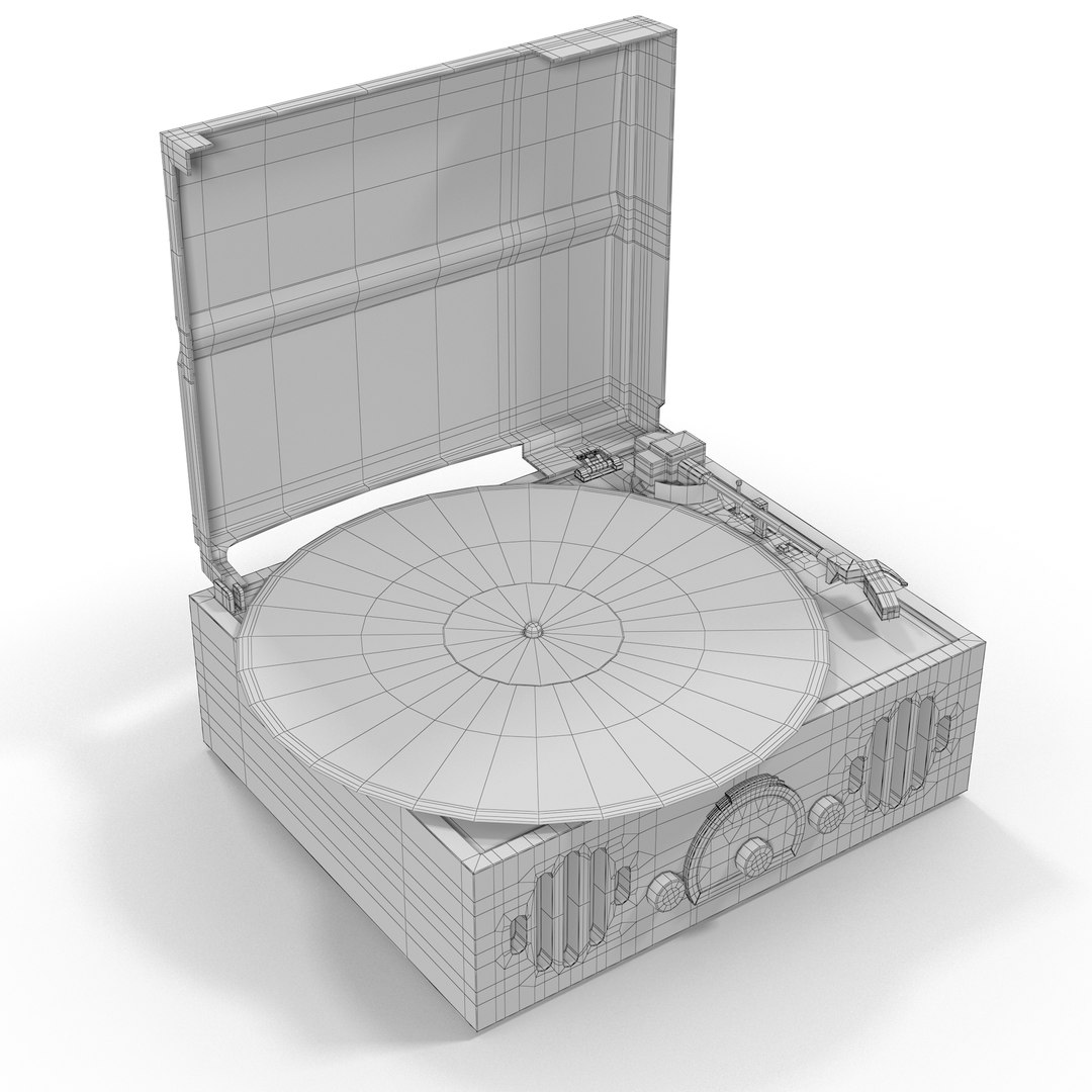 Vinyl Player 3D - TurboSquid 1320041