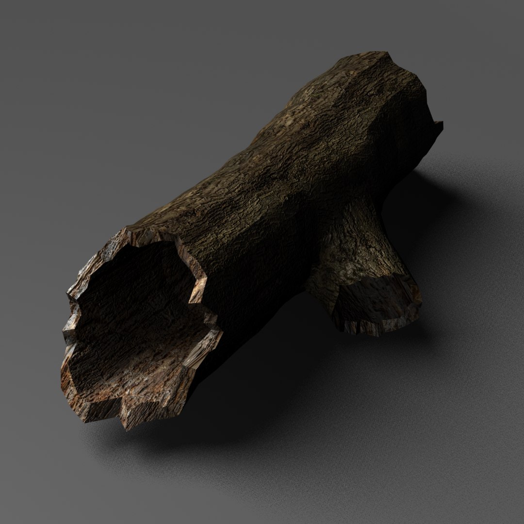 Obj Hollow Tree Log