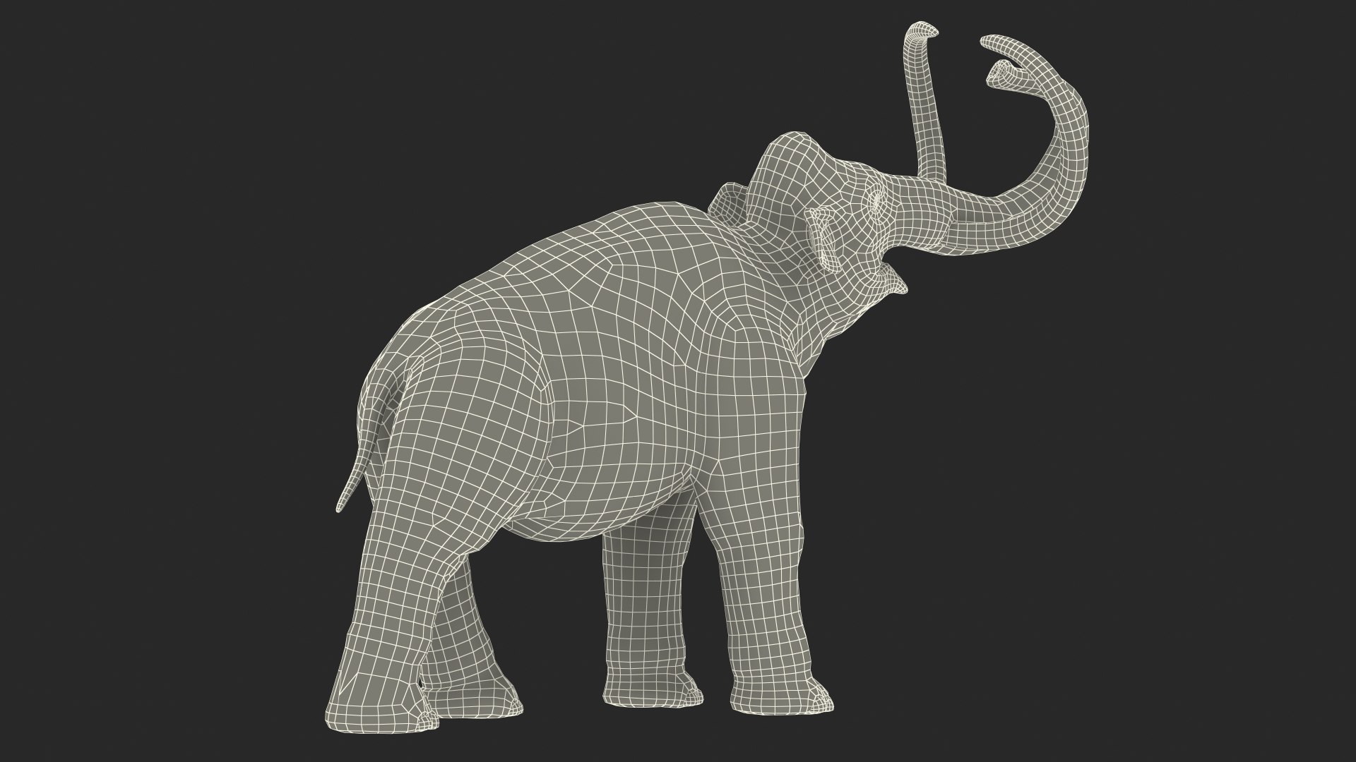 3D Model Mammoth Roar Pose - TurboSquid 1803329