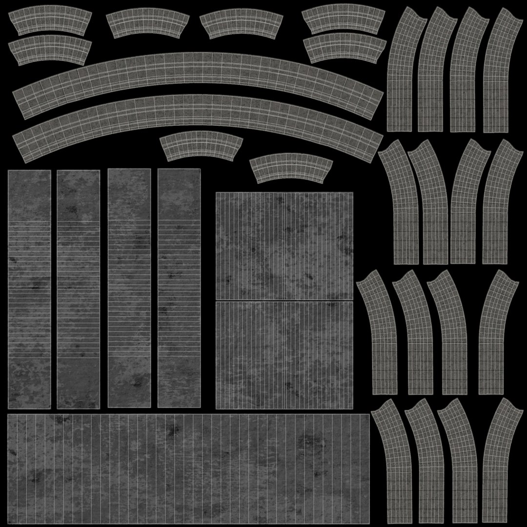 3D Gothic Bridge 02 - TurboSquid 1721902