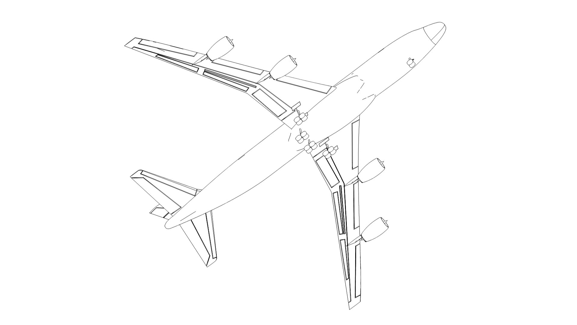Boeing-747-400 3D - TurboSquid 1986460