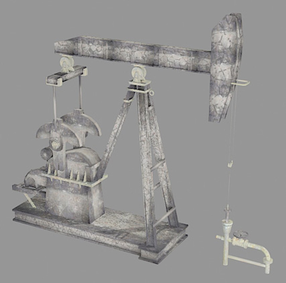 3d model oil pump