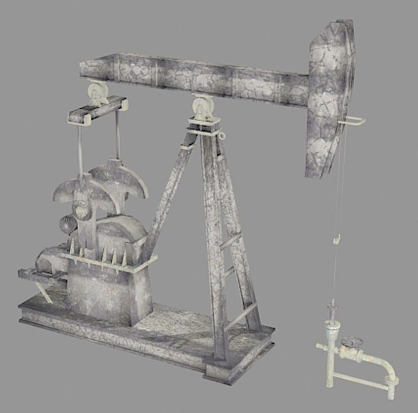 3d model oil pump