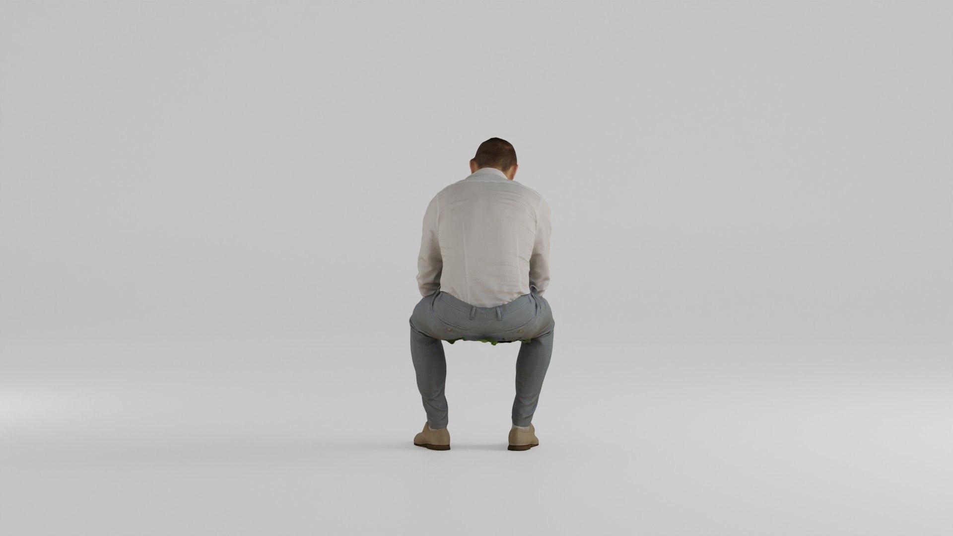 3D Man Sitting Business 1 Model - TurboSquid 2114655