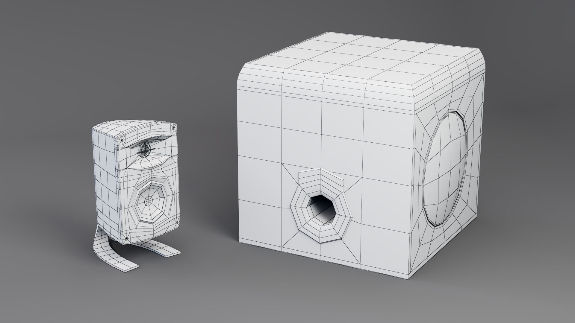 3D Speakers 2-1 Model - TurboSquid 2076027