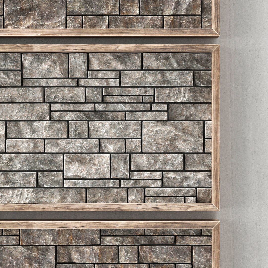 Panel Rock Decor 3D Model - TurboSquid 1478932