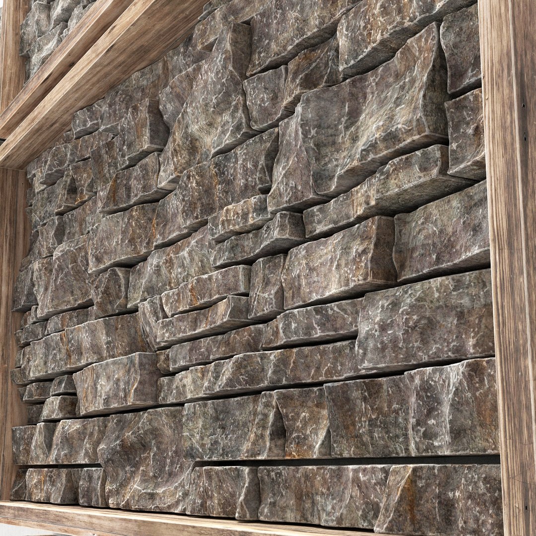 Panel Rock Decor 3D Model - TurboSquid 1478932