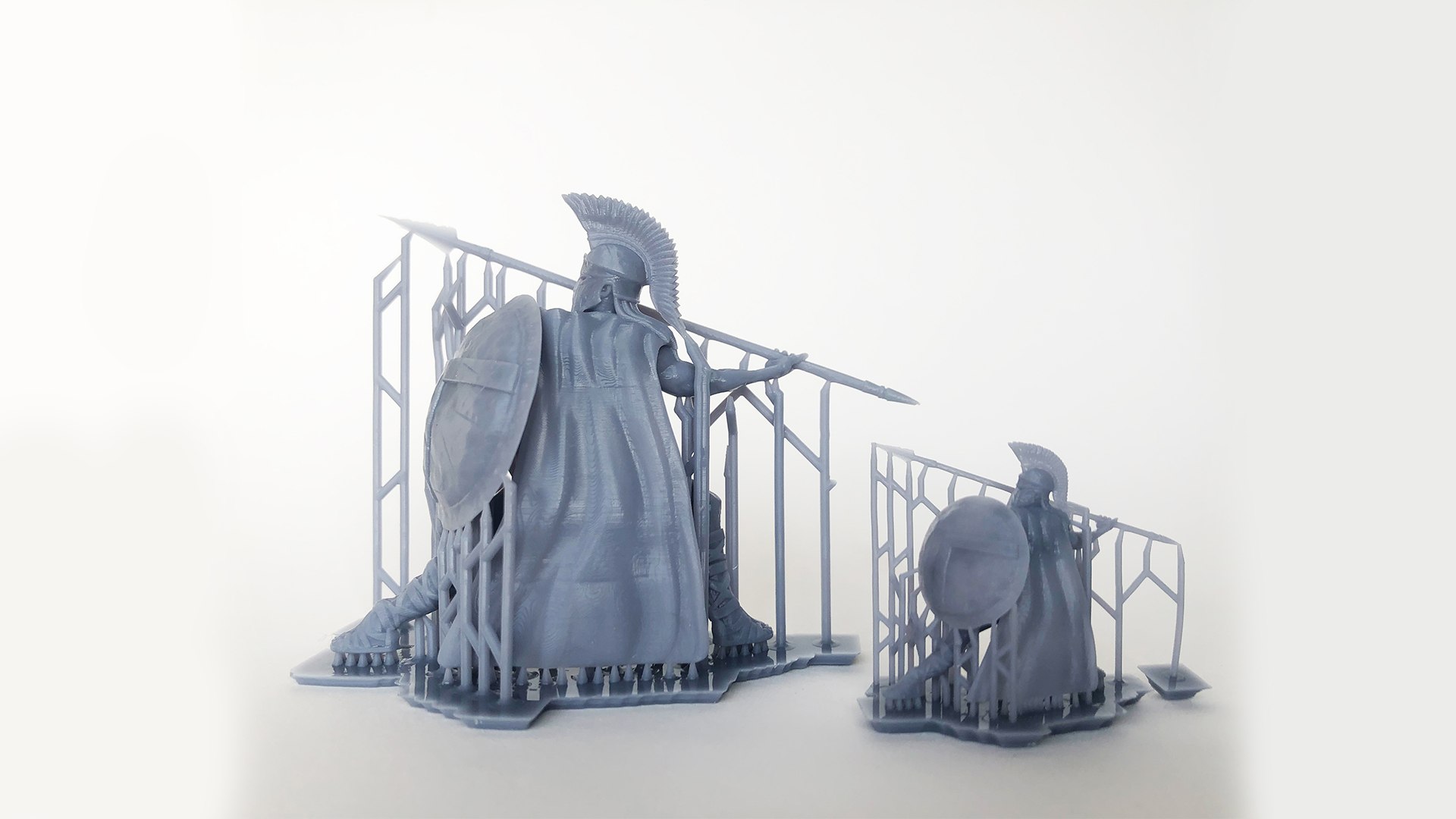 3D Spartan 8 Starter Set Light Spartan Army Model - TurboSquid 2312194