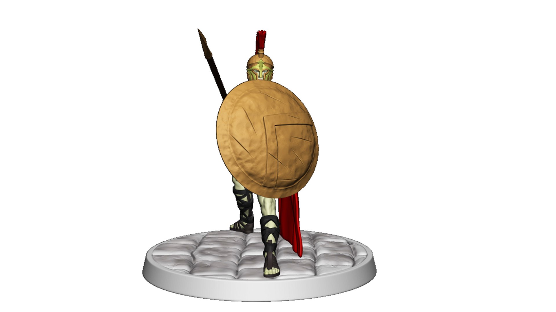 3D Spartan 8 Starter Set Light Spartan Army Model - TurboSquid 2312194