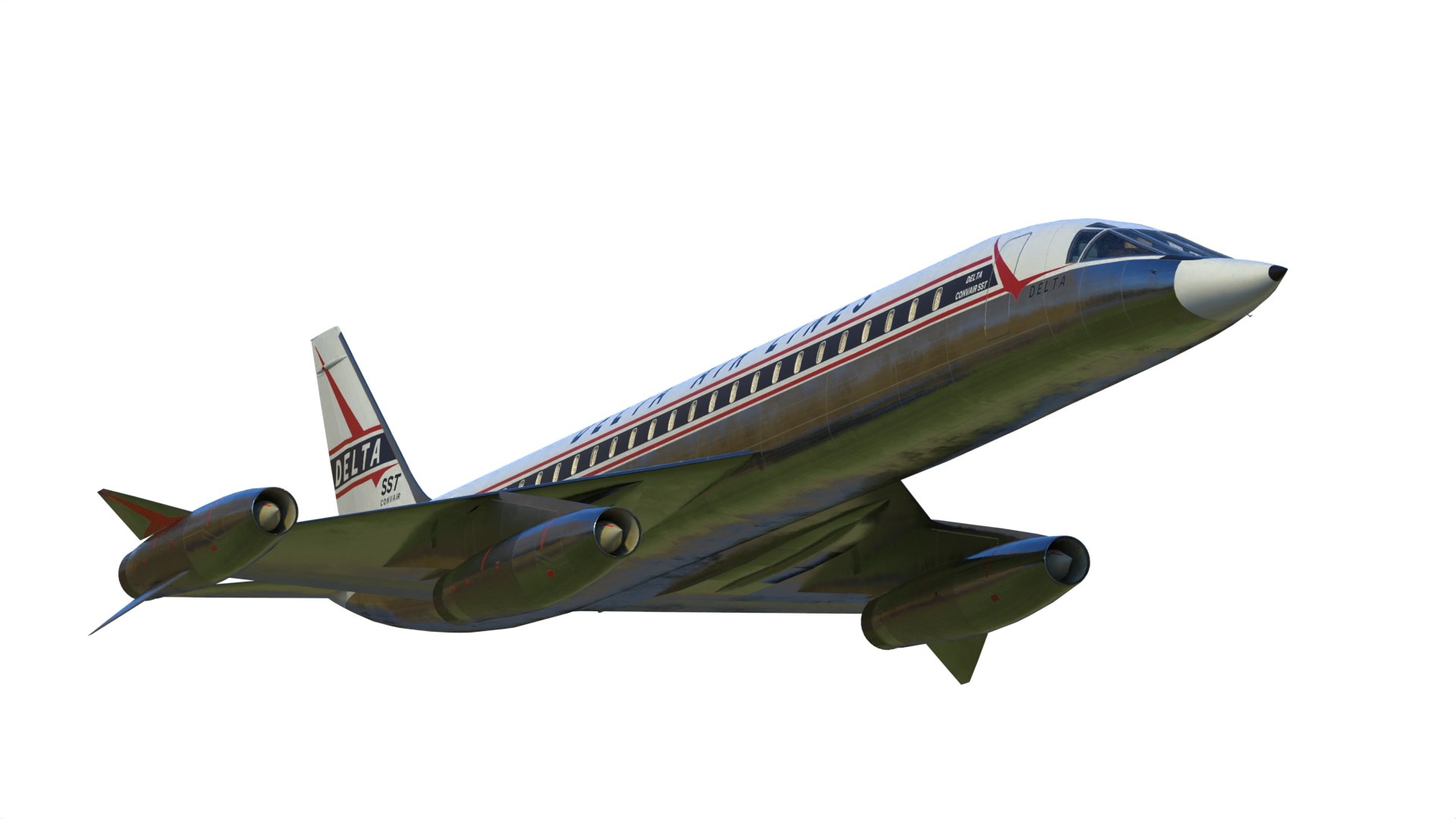 3D Convair 58-9 SST - TurboSquid 2114978