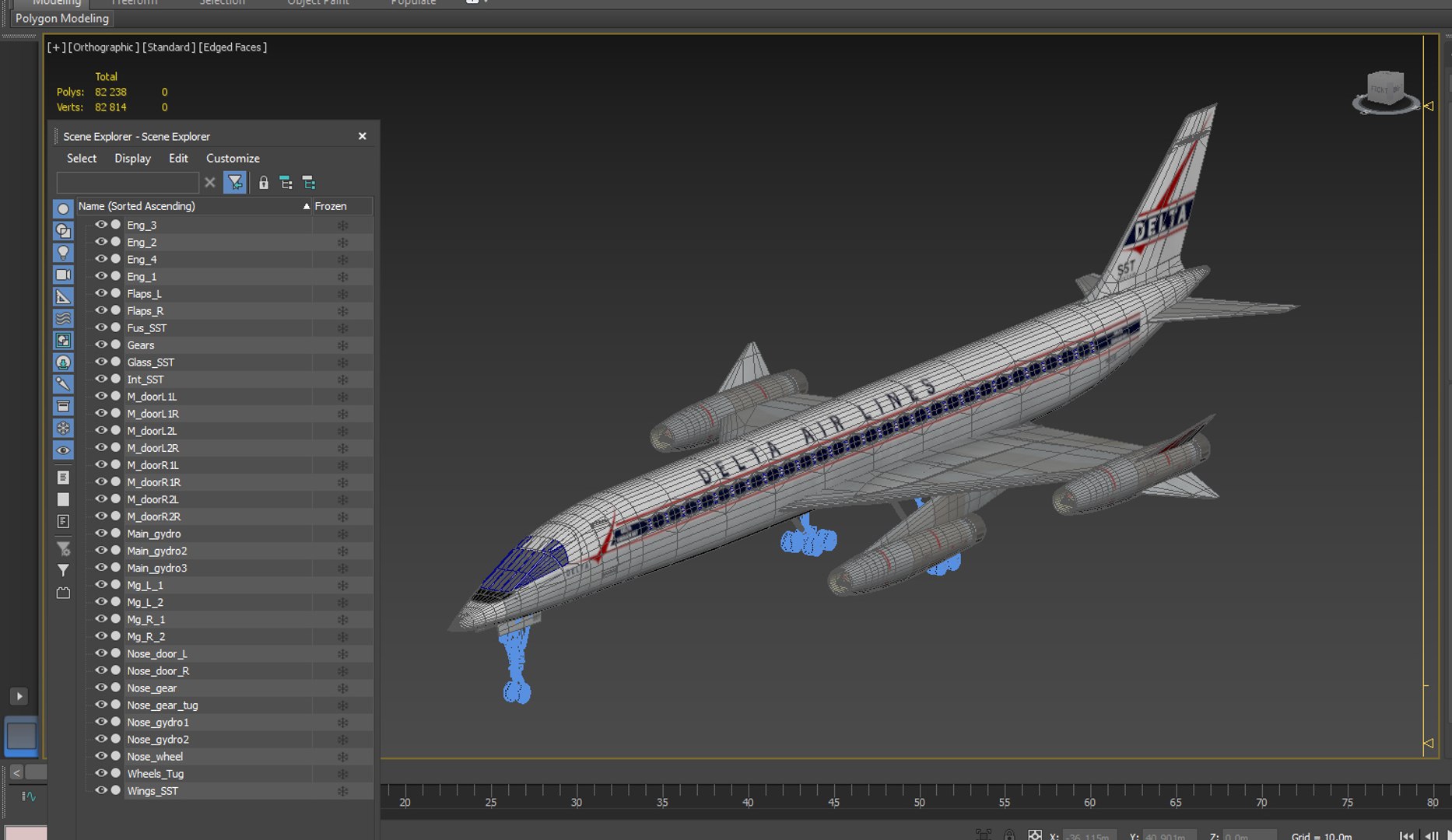 3D Convair 58-9 SST - TurboSquid 2114978