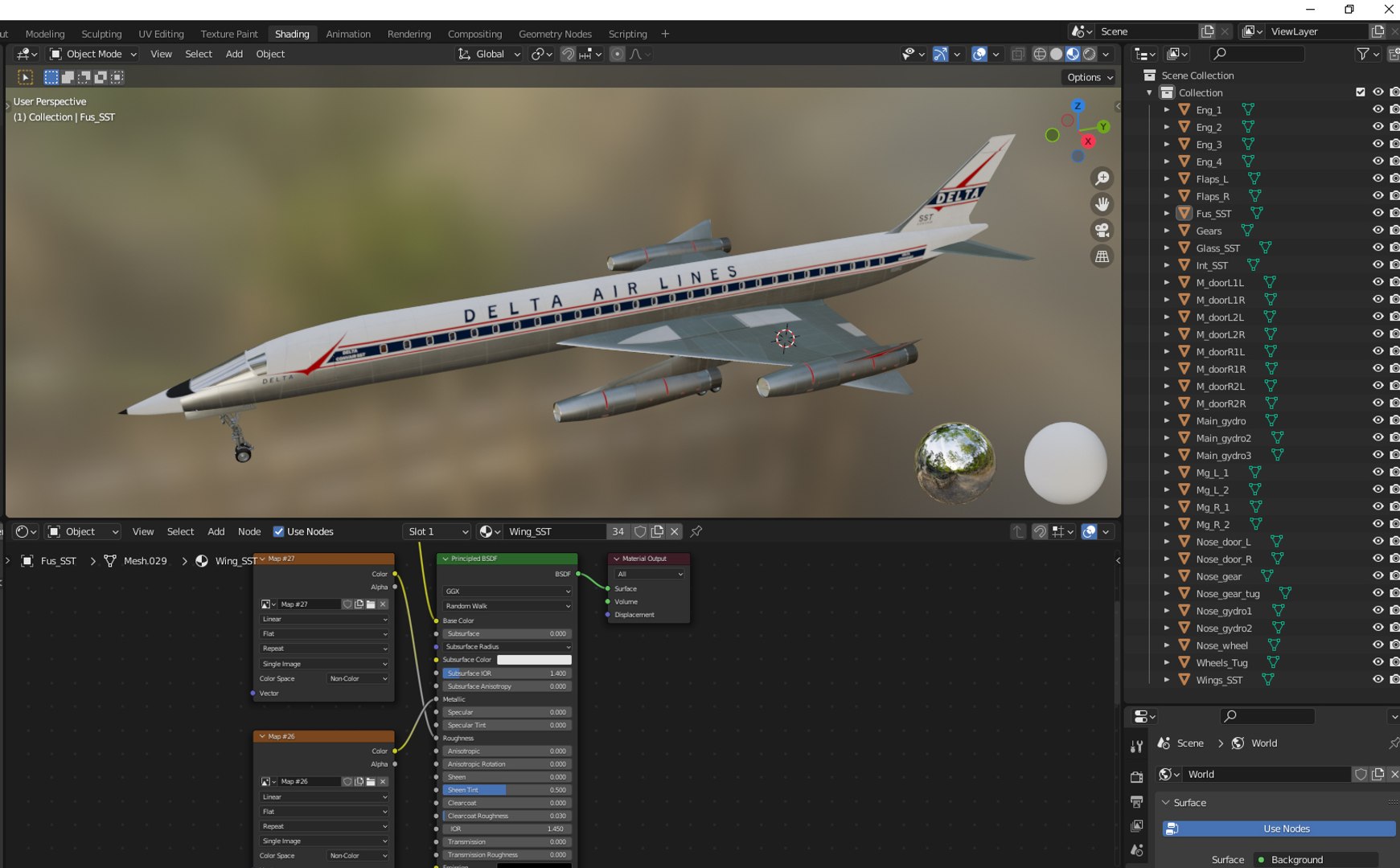 3D Convair 58-9 SST - TurboSquid 2114978