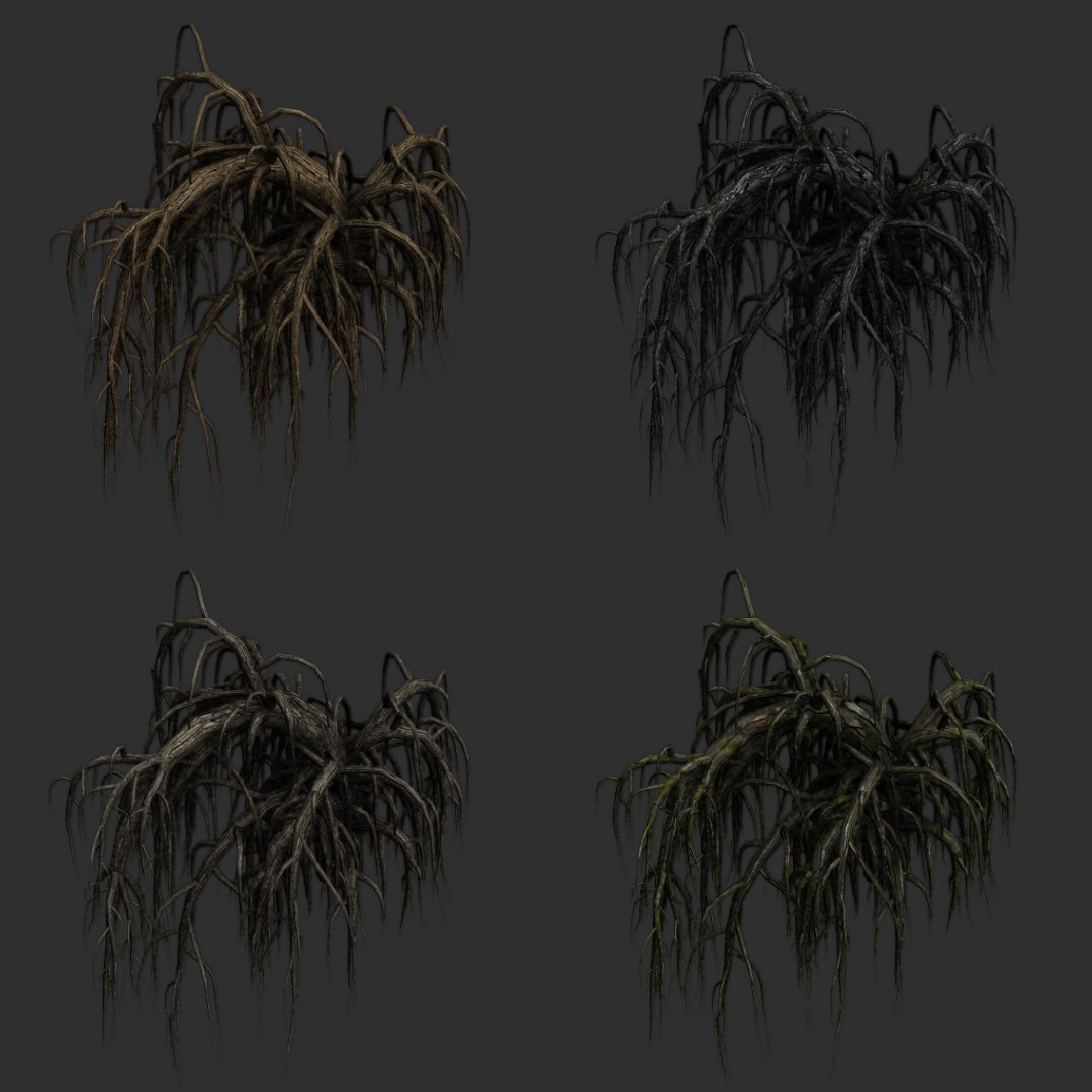 Free root tree nature 3D model - TurboSquid 1432073