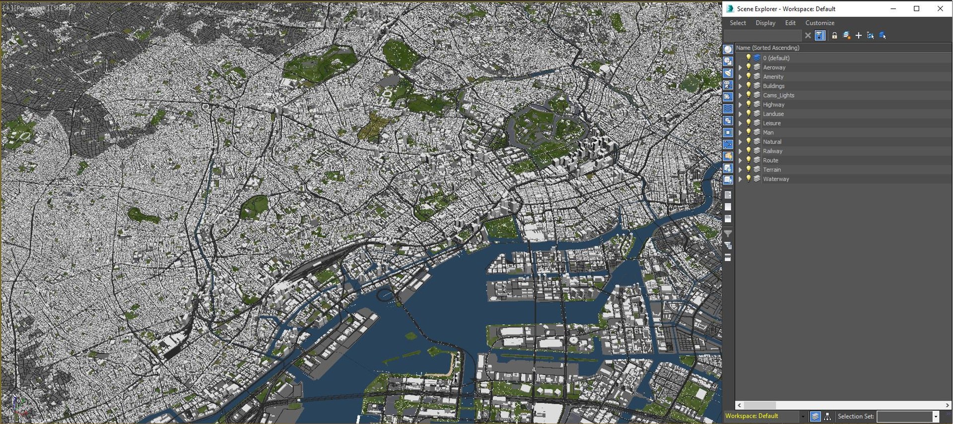 Tokyo cityscape 2019 city model - TurboSquid 1452937