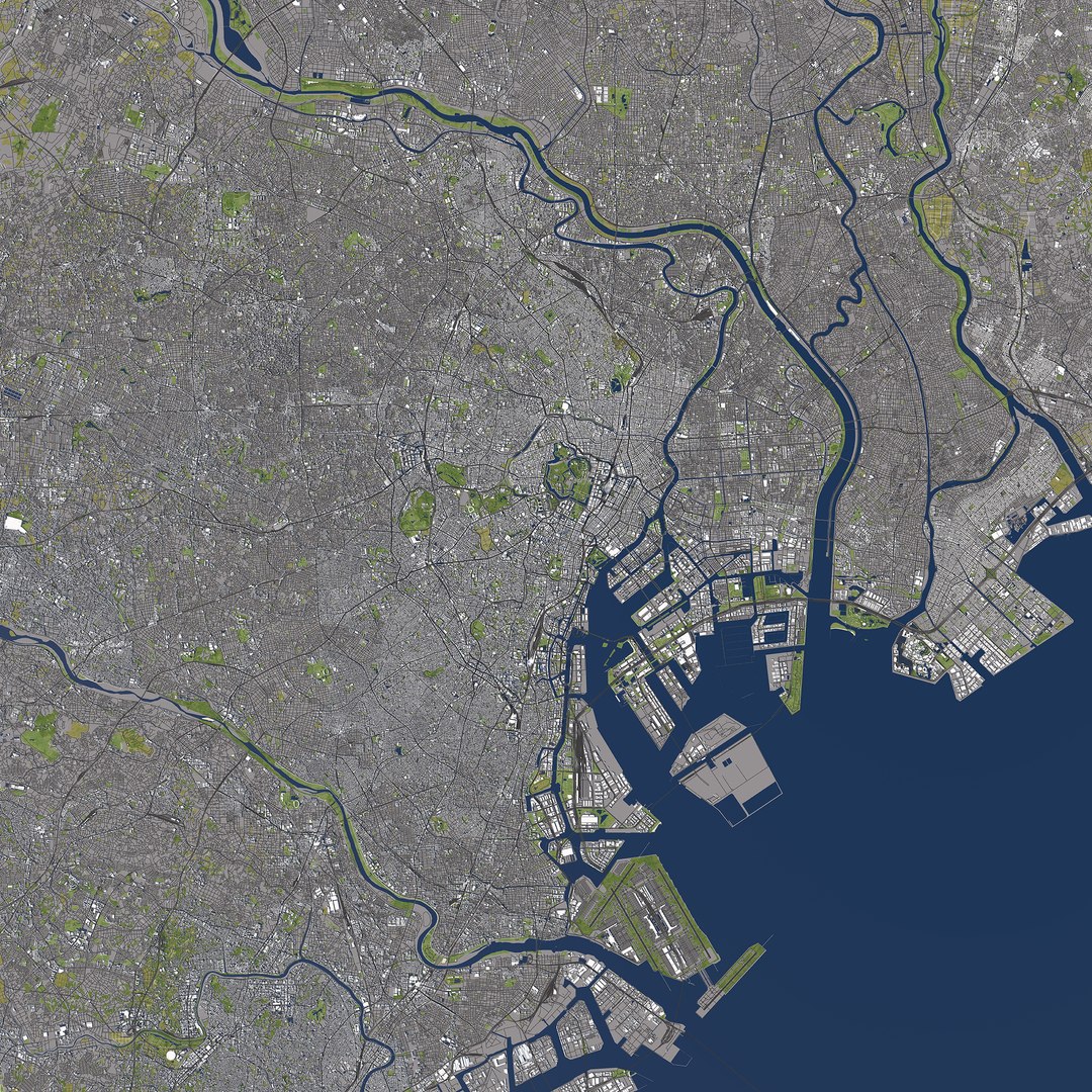 Tokyo Cityscape 2019 City Model - TurboSquid 1452937