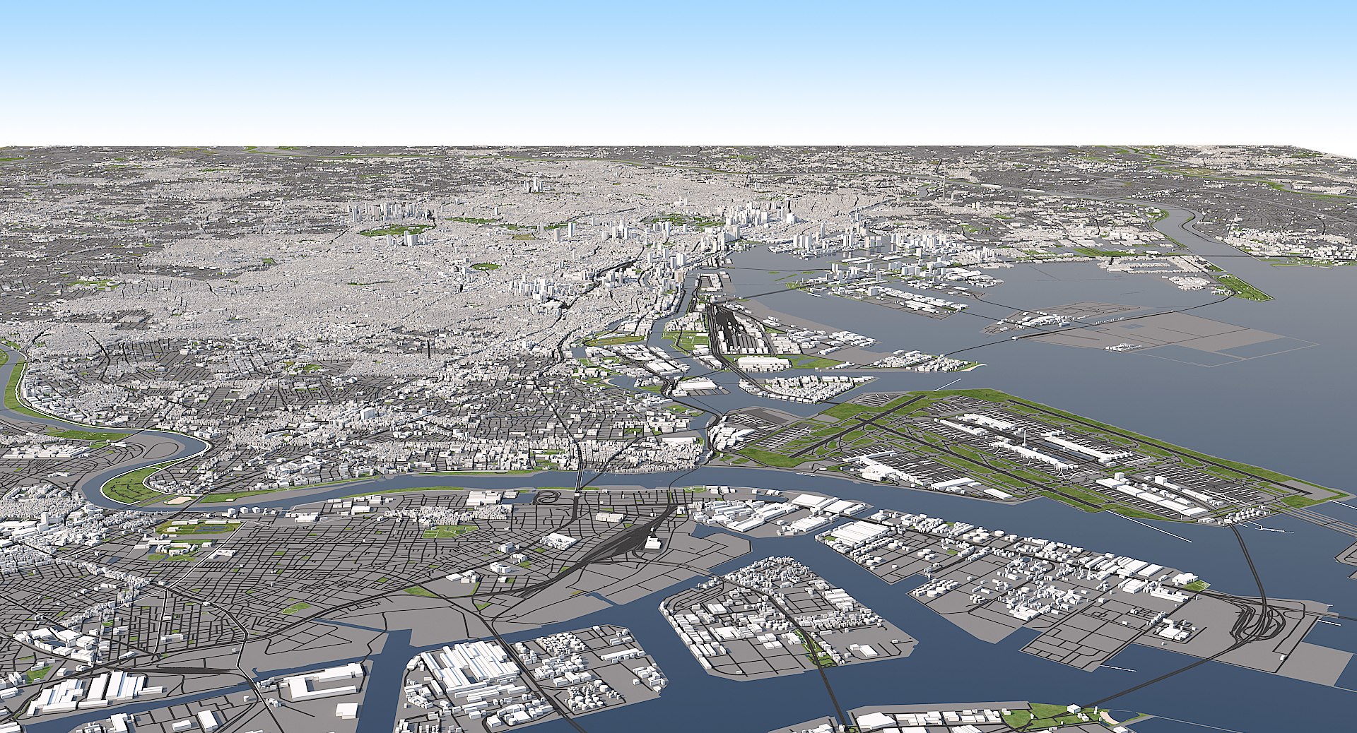 Tokyo Cityscape 2019 City Model - TurboSquid 1452937