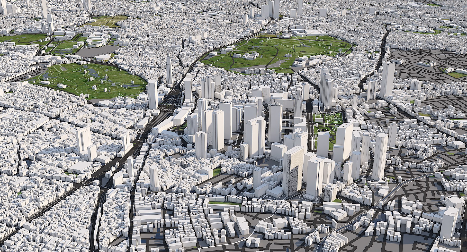Tokyo Cityscape 2019 City Model - TurboSquid 1452937