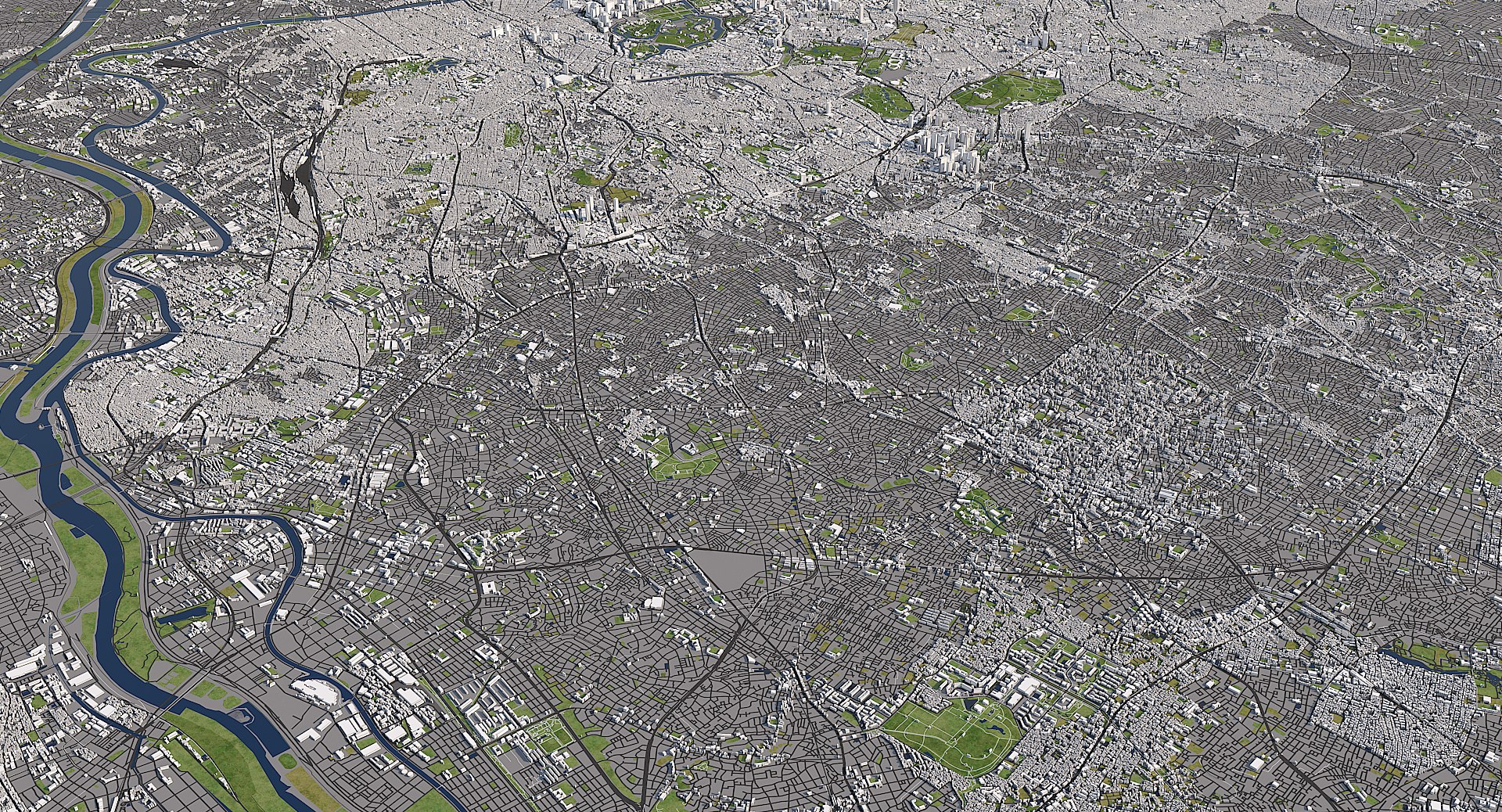 Tokyo Cityscape 2019 City Model - TurboSquid 1452937