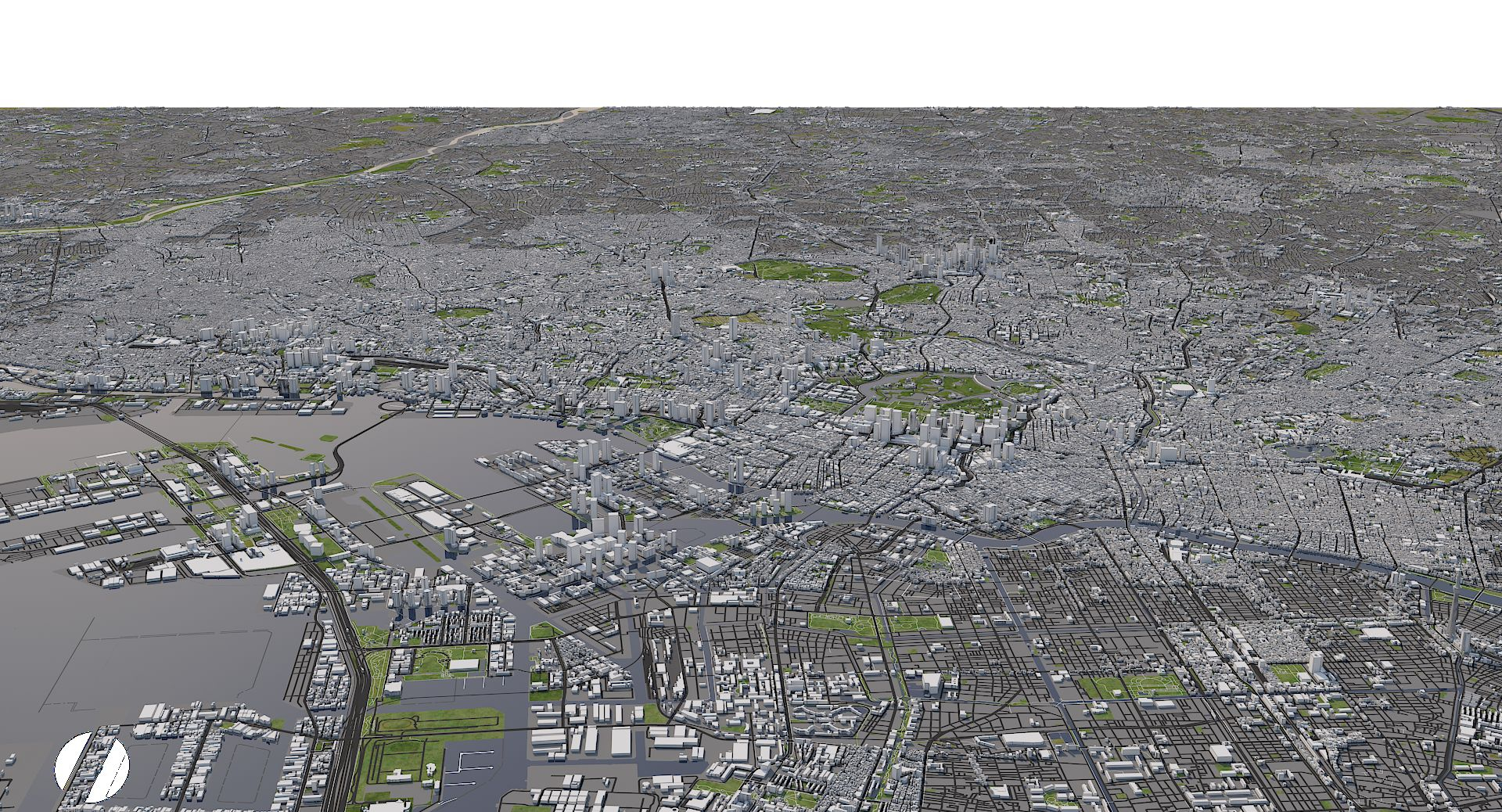 Tokyo Cityscape 2019 City Model - TurboSquid 1452937