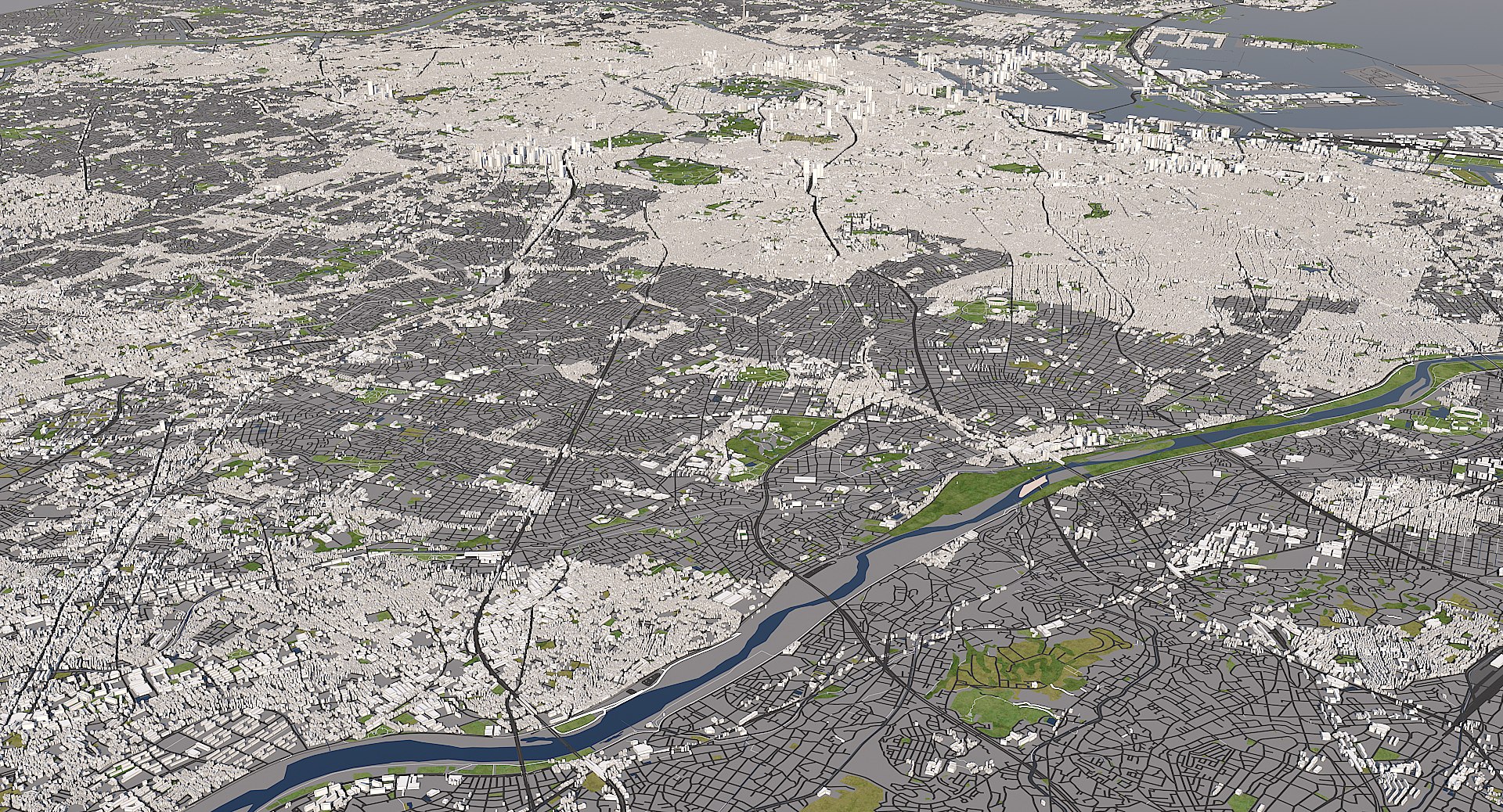 Tokyo Cityscape 2019 City Model - TurboSquid 1452937