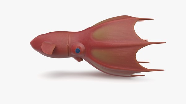 modelo 3d Calamar Vampiro - TurboSquid 1463925