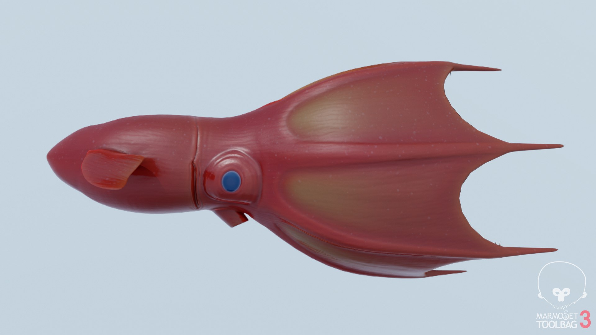 Vampire Squid 3D Model - TurboSquid 1463925