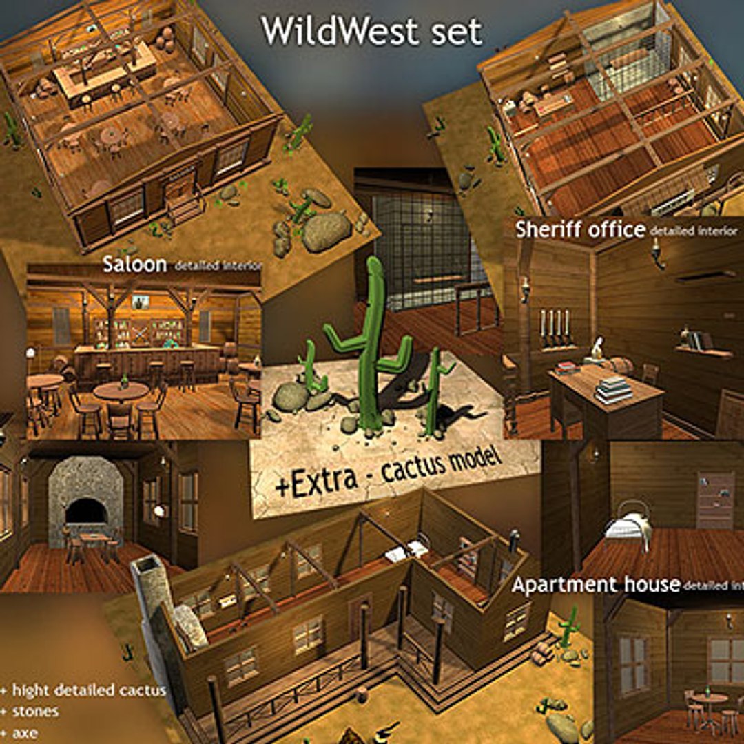 hight buildings 3d model