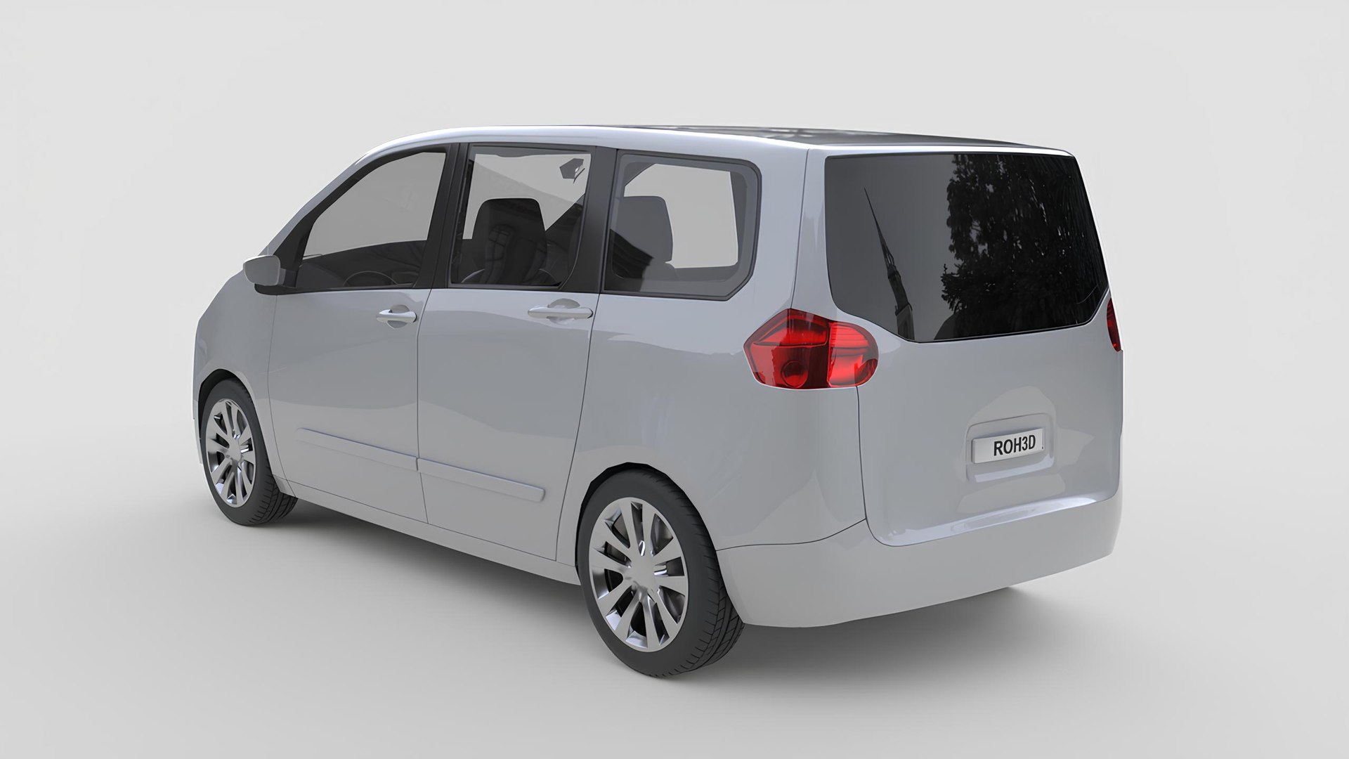 3D Generic MPV 2009 - TurboSquid 2355559