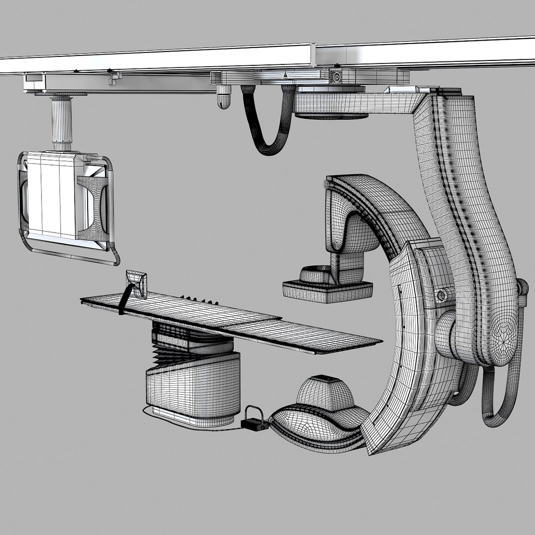 Philips Multidiagnost Eleva 3d Model