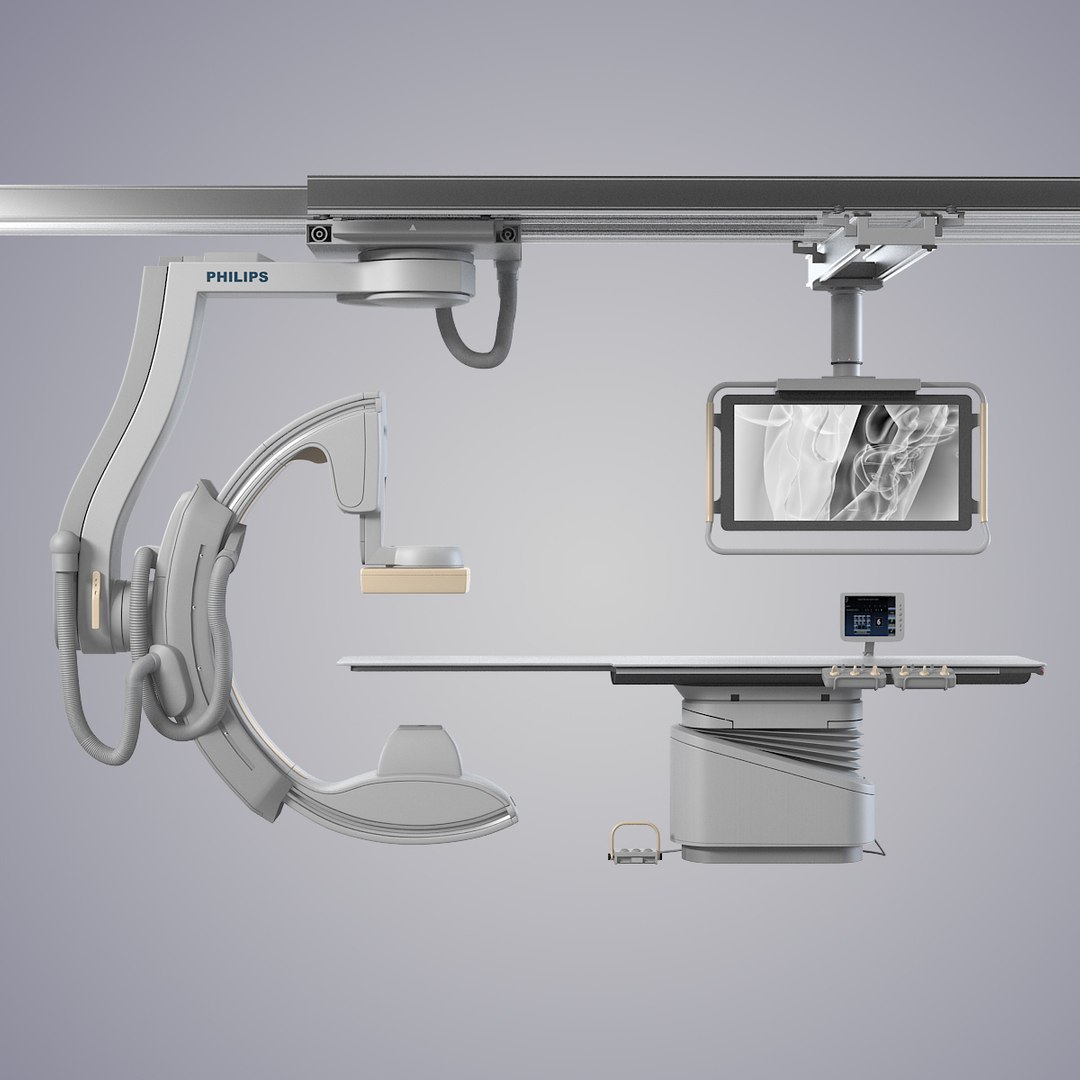 Philips Multidiagnost Eleva 3d Model