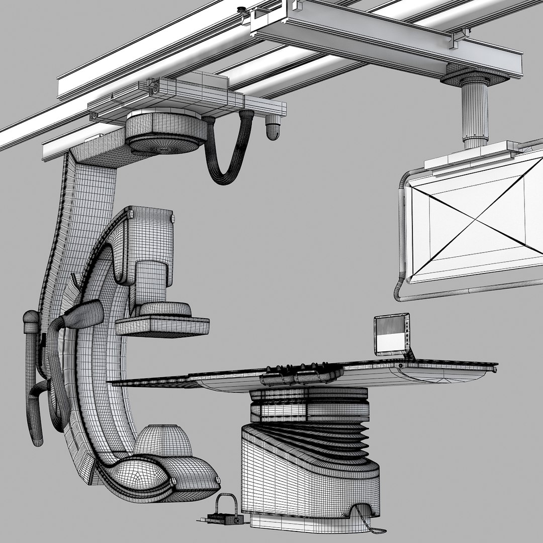 Philips Multidiagnost Eleva 3d Model