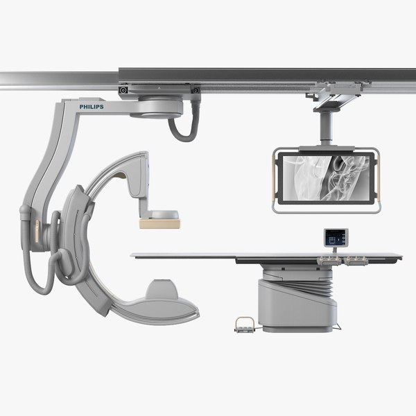 philips multidiagnost eleva 3d model
