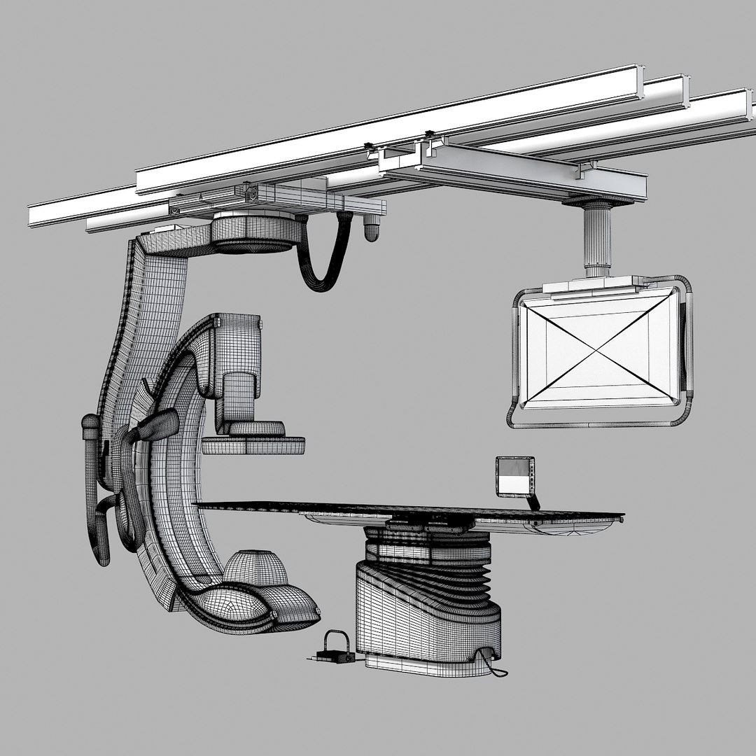 Philips Multidiagnost Eleva 3d Model