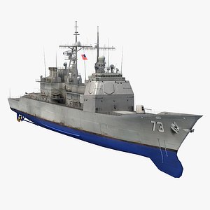 USS Port Royal 3D Models for Download | TurboSquid