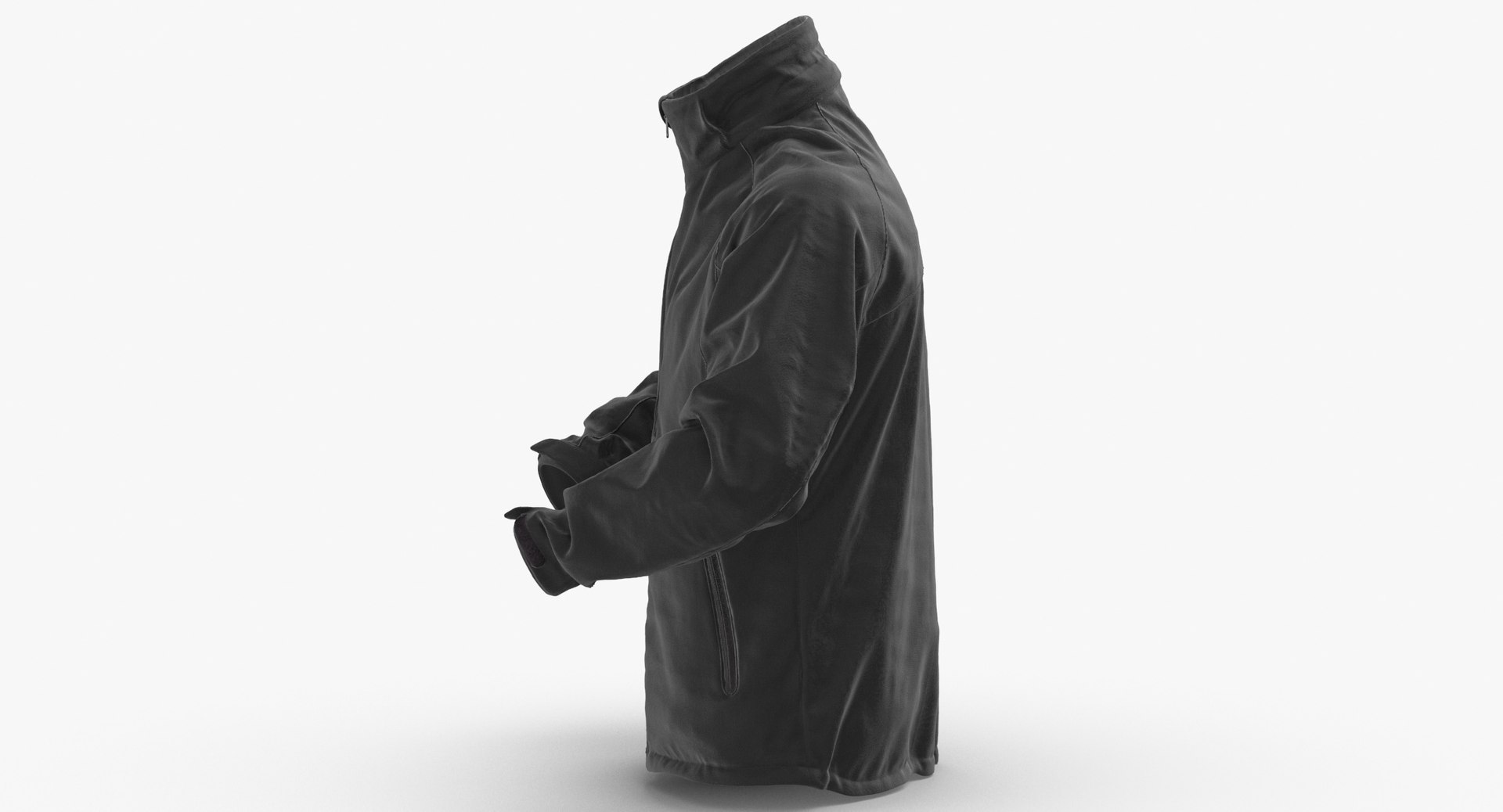 Male Winter Jacket 01 3D Model - TurboSquid 1512978