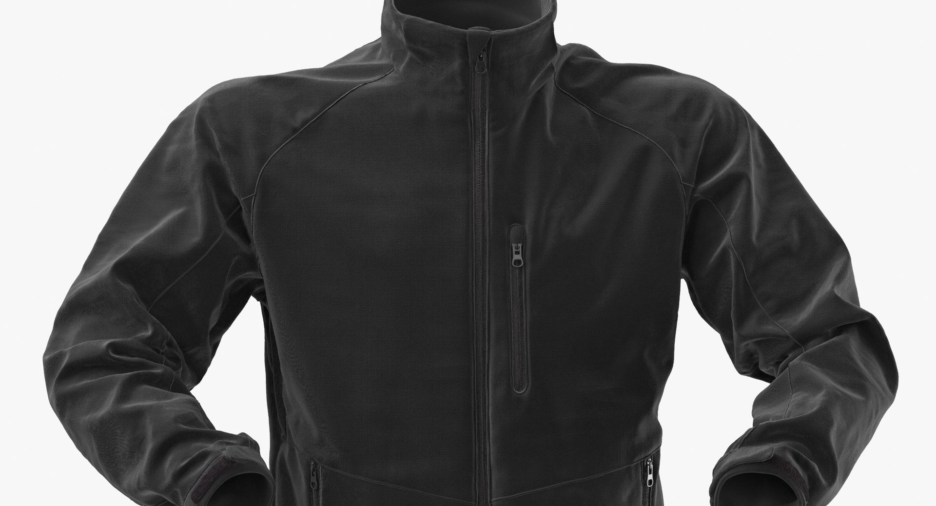 Male Winter Jacket 01 3D Model - TurboSquid 1512978