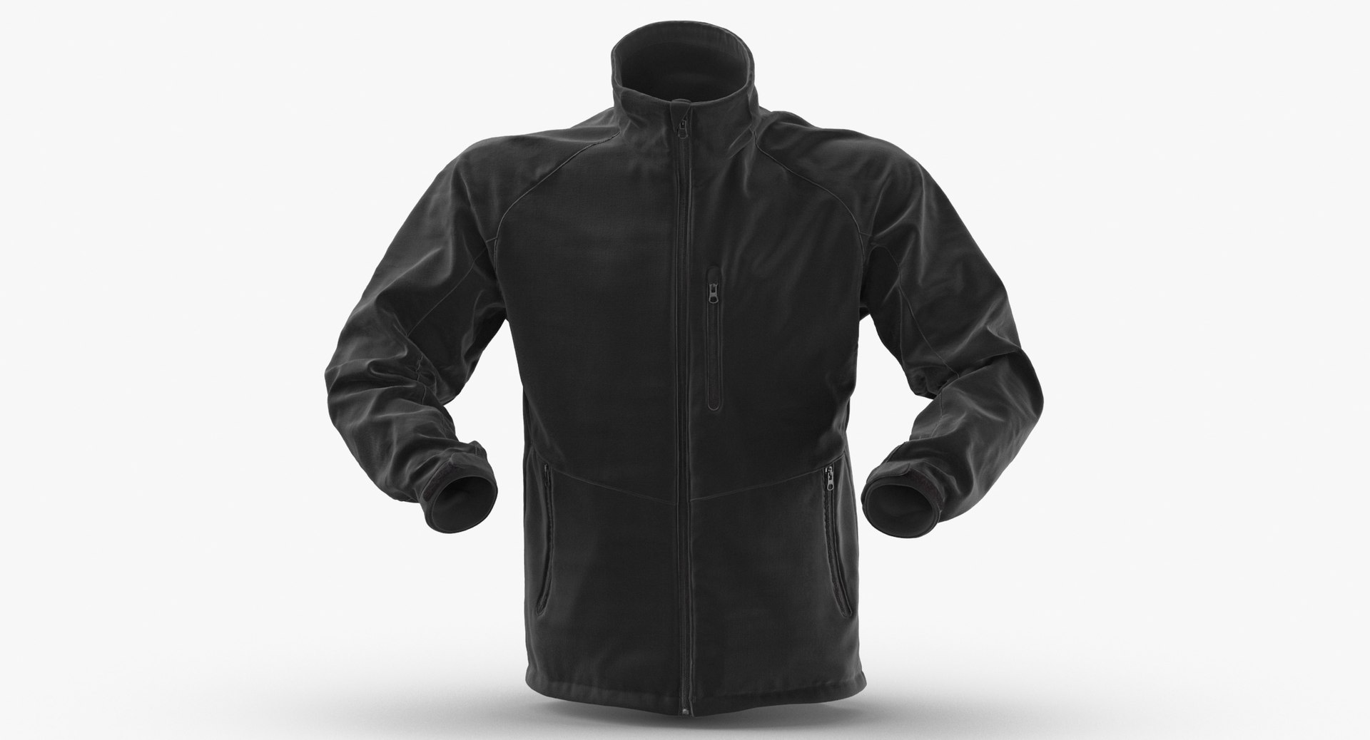 Male Winter Jacket 01 3D Model - TurboSquid 1512978