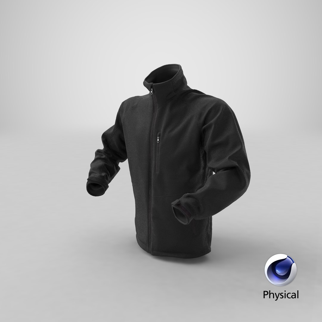 Male Winter Jacket 01 3D Model - TurboSquid 1512978