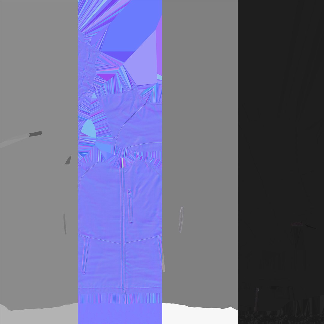 Male Winter Jacket 01 3D Model - TurboSquid 1512978