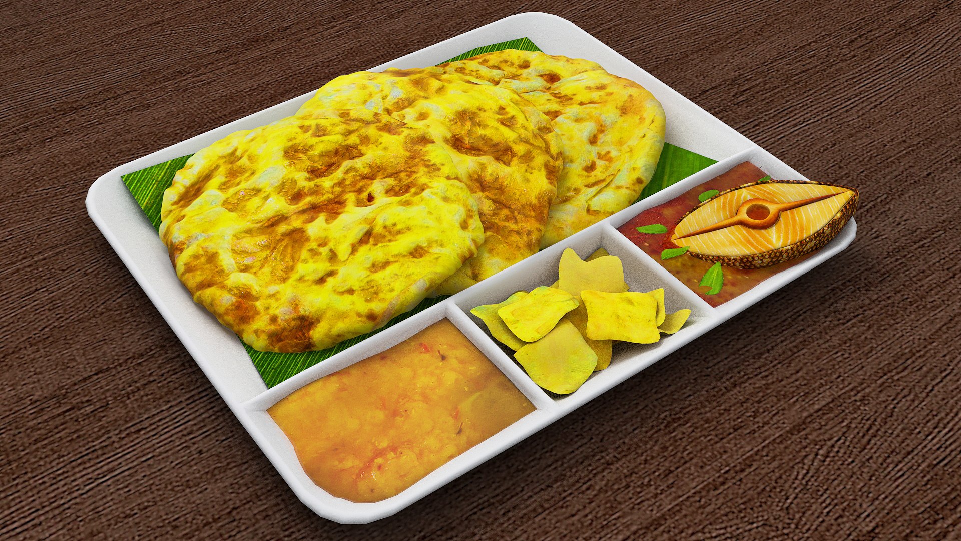 Roti Canai 3D - TurboSquid 1925764