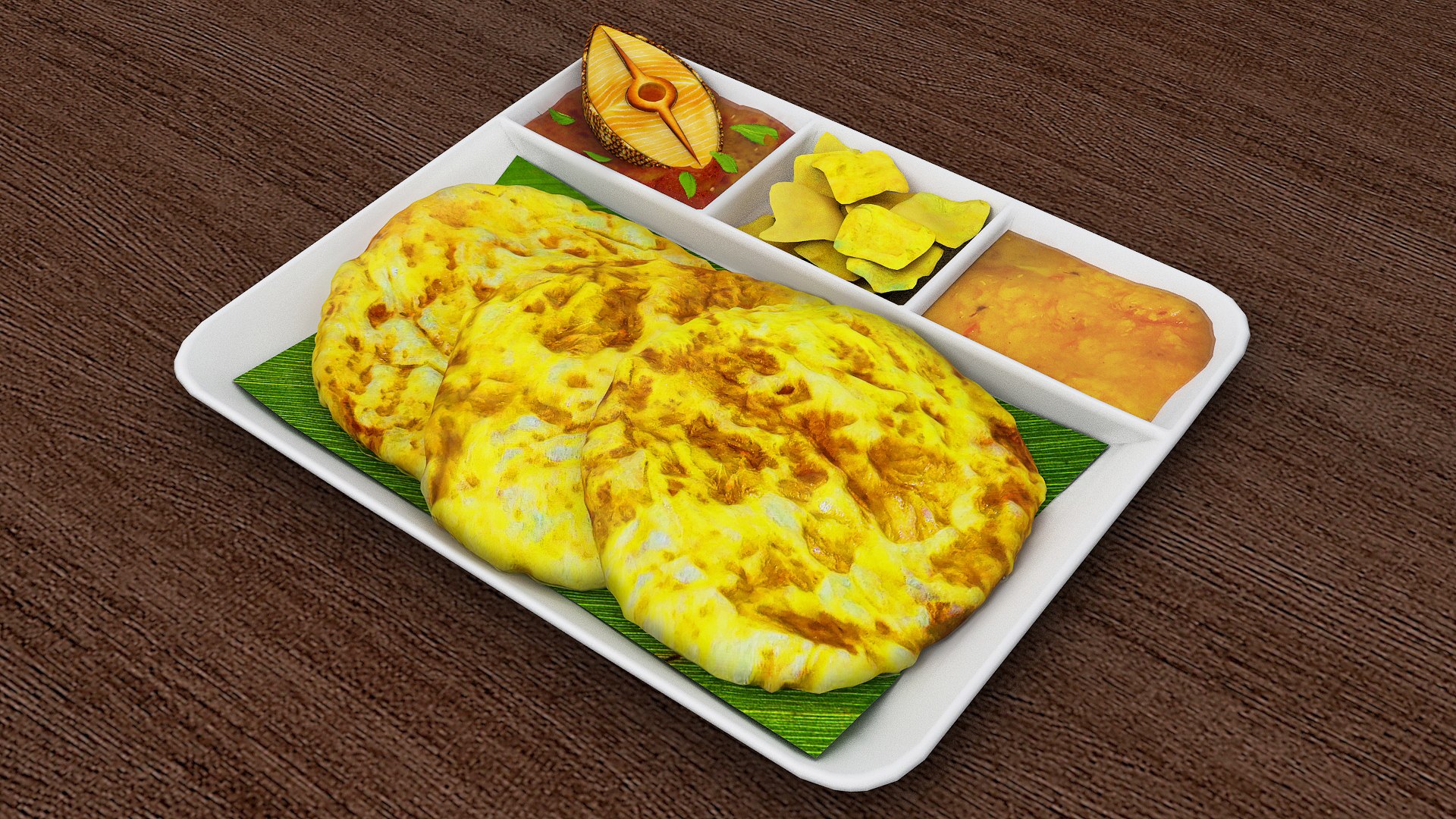 modèle 3D de Roti Canai - TurboSquid 1925764