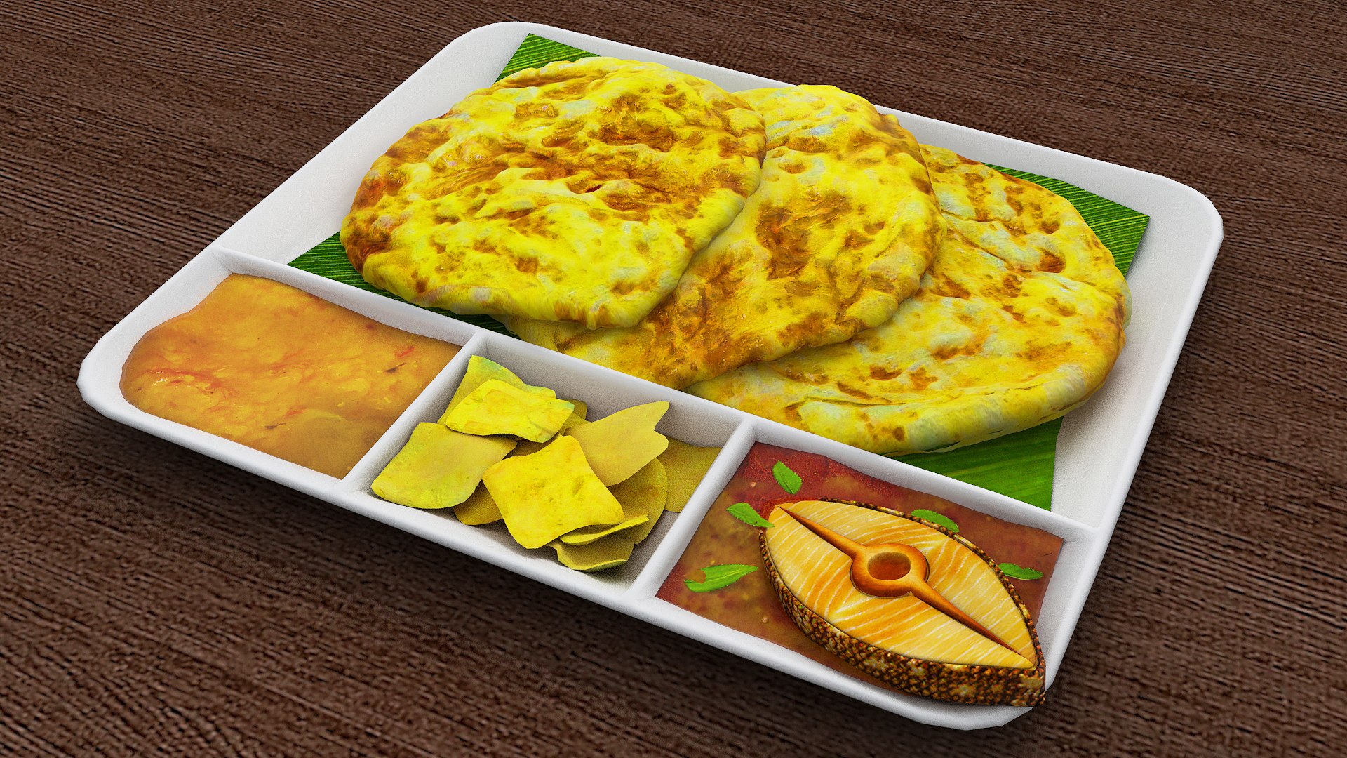 Roti Canai 3D - TurboSquid 1925764