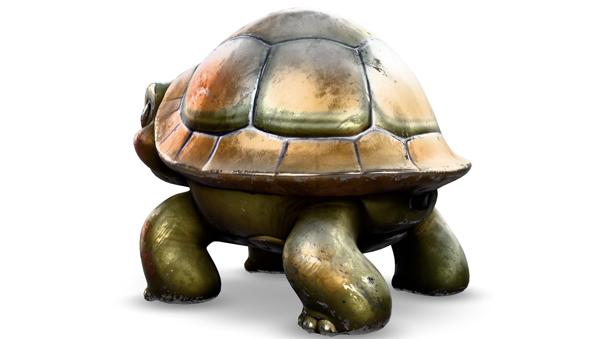 3D Model Turtle Figurine - TurboSquid 2349462